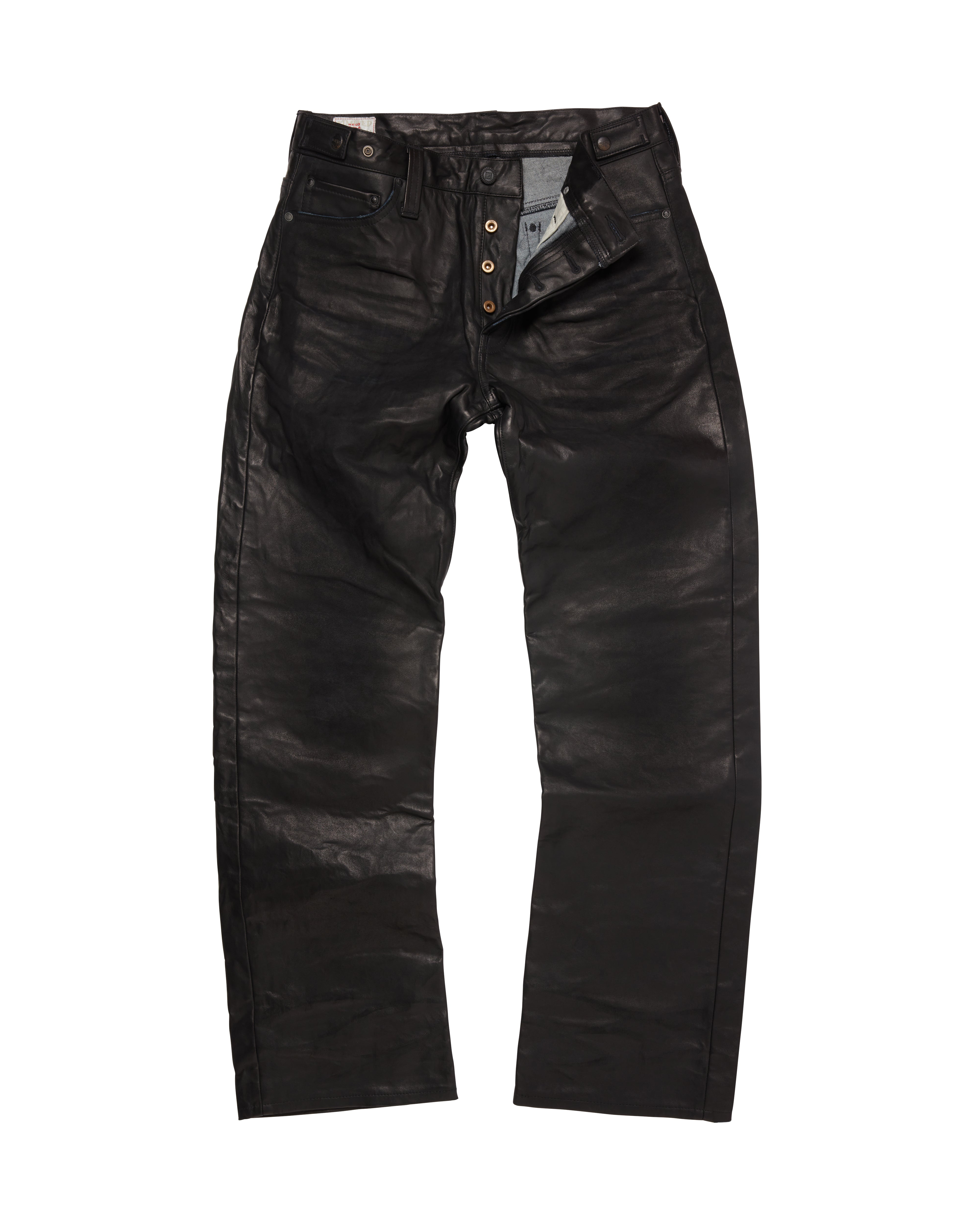 SHOWA RELAXED - BONDO LEATHER + DENIM – Master Craft Union